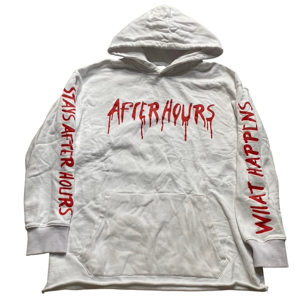 The Weeknd Vlone X After Hours Acid Drip White Croppe… - Gem